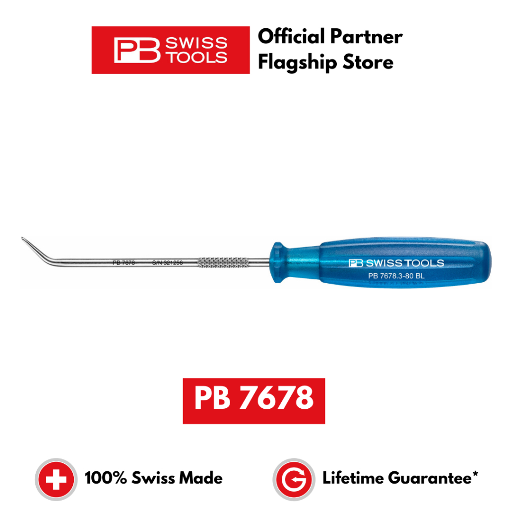 Curved Tip Pick Tool PB Swiss Tools with Multicraft Handle PB 7678 ...