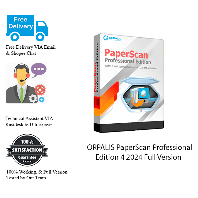 ORPALIS PaperScan Professional Edition 4 2024 Full Version | Shopee Malaysia