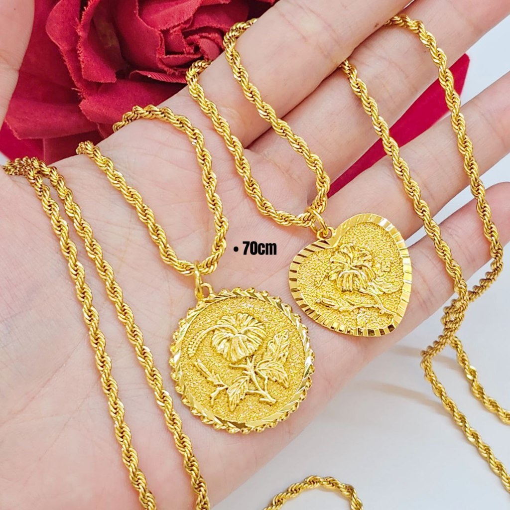 Rantai 70cm Loket Syiling N10 | Shopee Malaysia