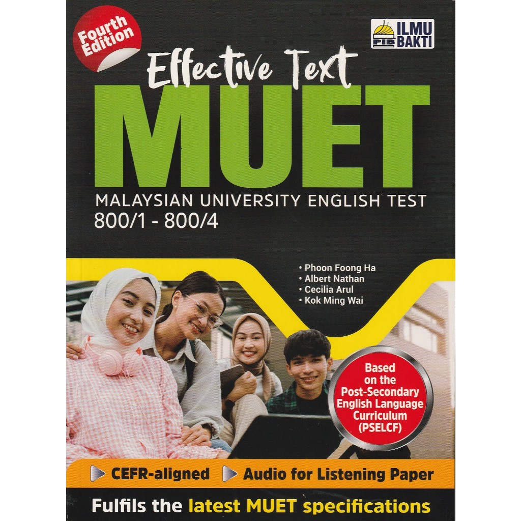 EFFECTIVE TEXT MUET (FOURTH EDITION) | Shopee Malaysia
