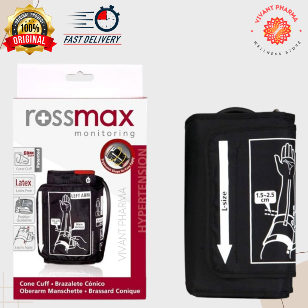 Rossmax Monitoring Cone Cuff Large Size (34-46 cm) | Shopee Malaysia