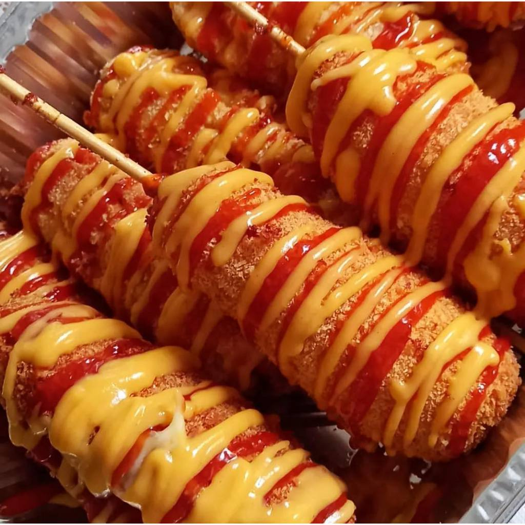 9pc. RM5.1pc Prima Premium Jumbo Corndog Corn Dog Crispy Corn Sausage ...