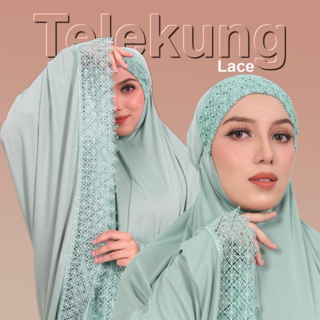 TELEKUNG COTTON VISCOSE. TELEKUNG LACE .. | Shopee Malaysia