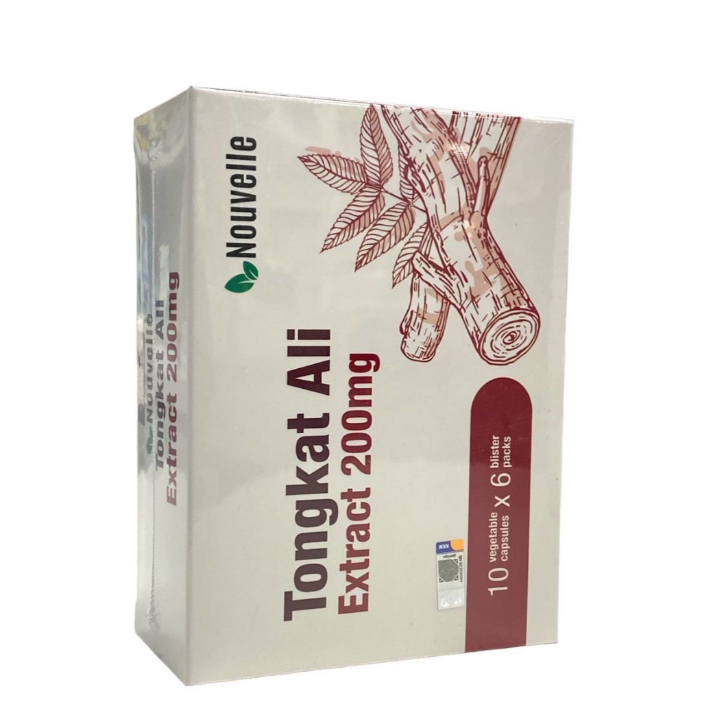 NOUVELLE TONGKAT ALI EXTRACT 200MG 60s/box[Radix Eurycoma Longifolia ...