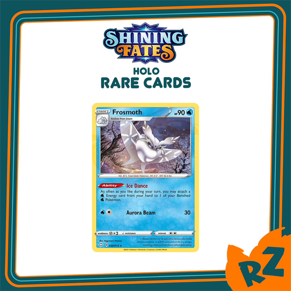 [Original] Pokemon TCG Card Game Frosmoth Rare Holo Singles (Shining ...