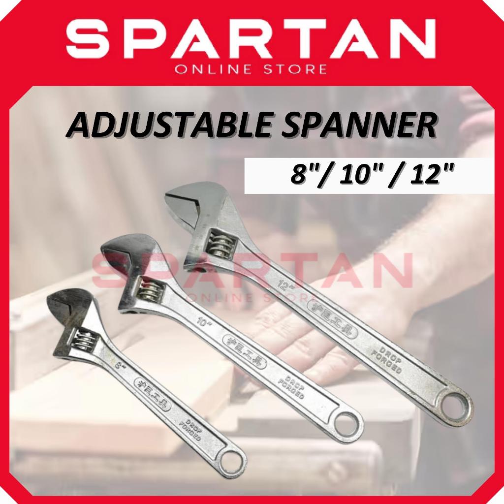 Adjustable Spanner/ Adjustable Wrench (8" 10" 12") | Shopee Malaysia