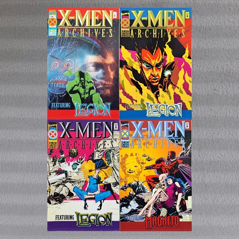 X-Men Archives 4/4 (Complete Set) Marvel Comics (Chris Claremont, Bill ...