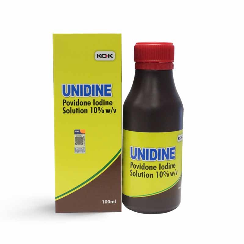 Unidine Povidone Iodine Solution 10% w/v (100ml) | Shopee Malaysia