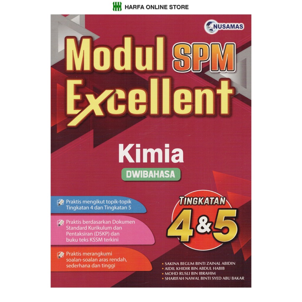 BUKU RUJUKAN : MODUL SPM EXCELLENT KIMIA ( DWIBAHASA ) TINGKATAN 4&5 ...