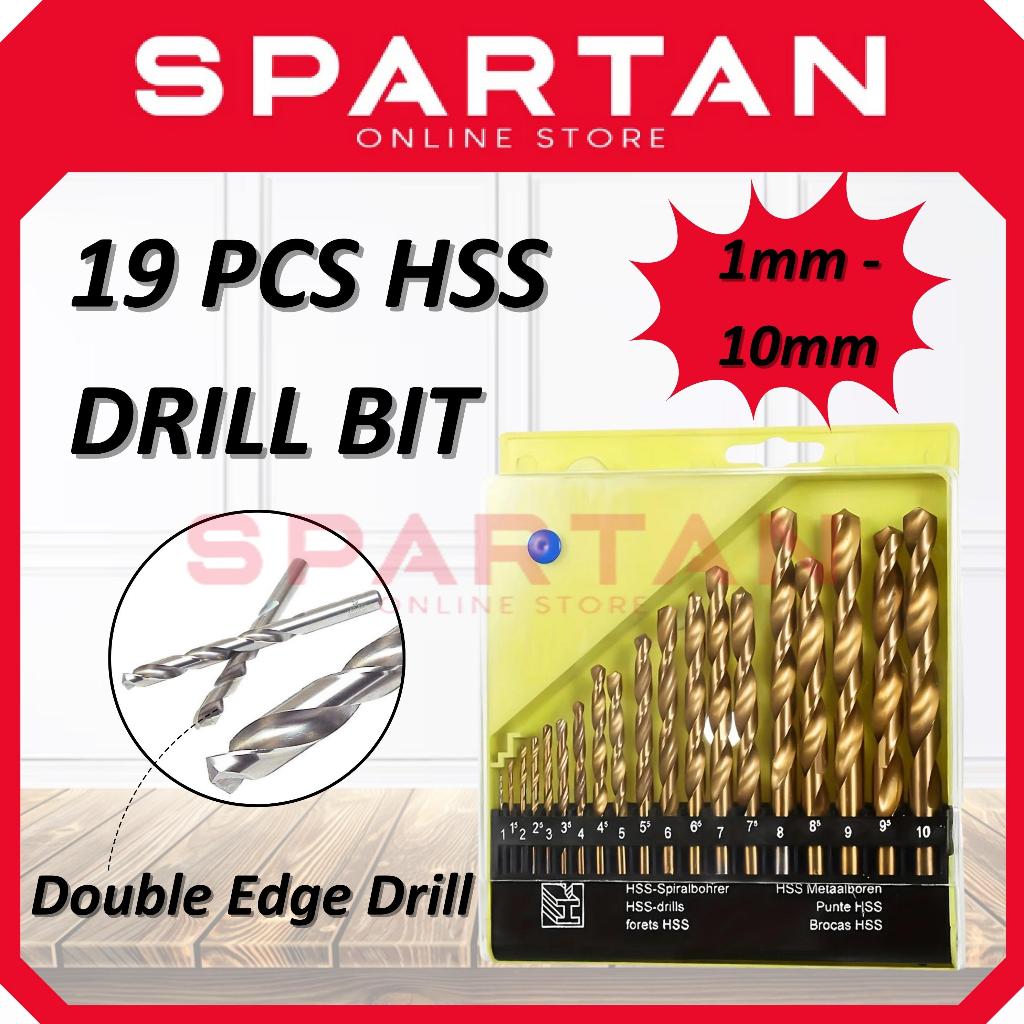 HSS Twist Drill Bit Set Chrome For Metal & Wood Cobalt Steel ...