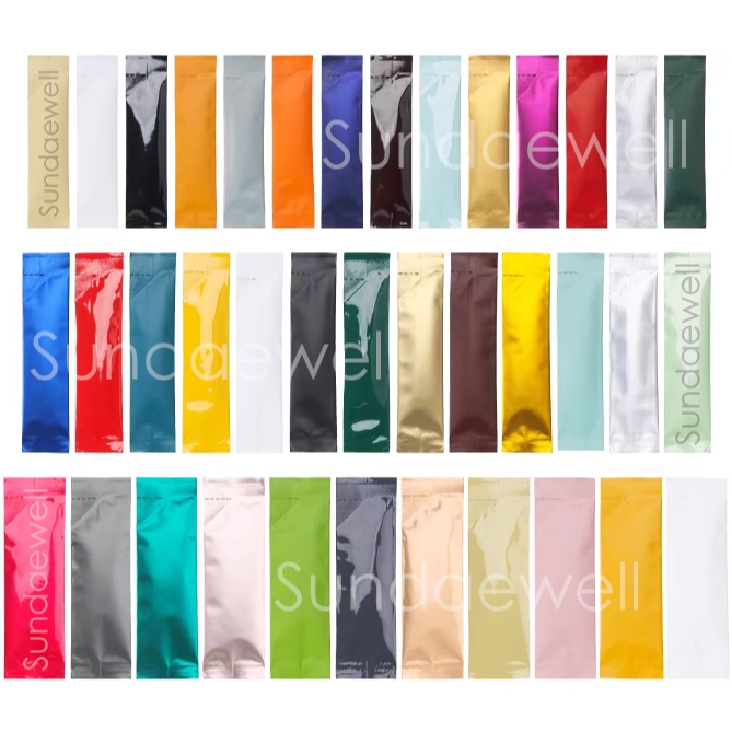 Thick Aluminum Stick Powder Bag Teh Warna Color Borong Sample Tongkat ...