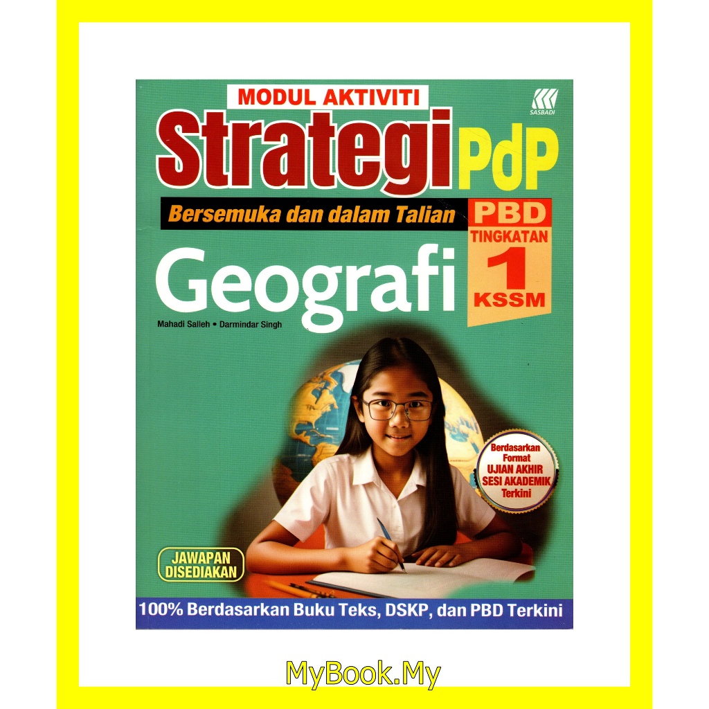 *BARU* MyB Buku Latihan : Geografi - Modul Aktiviti Strategi PdP Tingkatan 1 UASA (Sasbadi ...