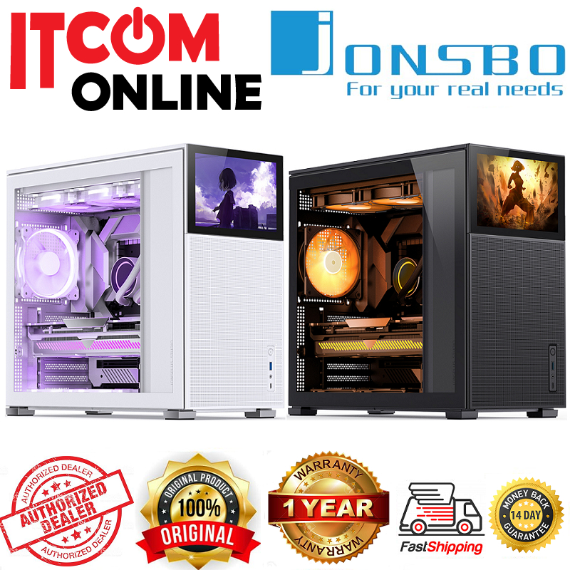JONSBO D41 MESH SCREEN ATX CASING (J-CA-D41-MESH-SC-BK/J-CA-D41-MESH-SC ...