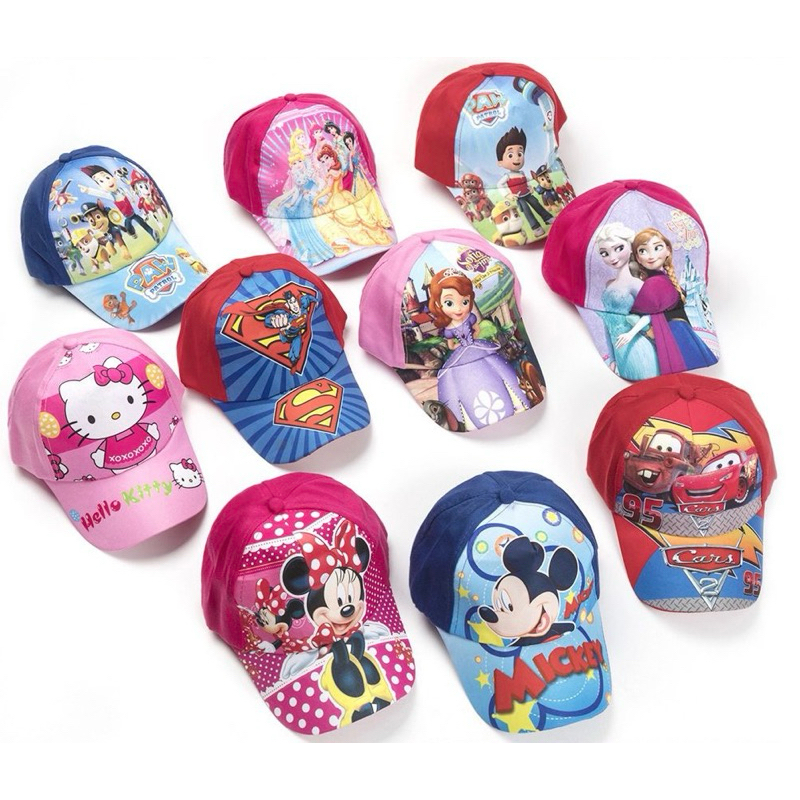 3Y-12Y Years Kids Cap Hat Cartoon Children Topi Budak Kanak Kanak ...