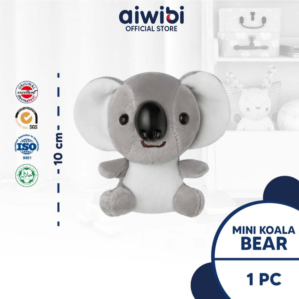 Aiwibi Mini Koala Bear 1pc 10cm | Shopee Malaysia