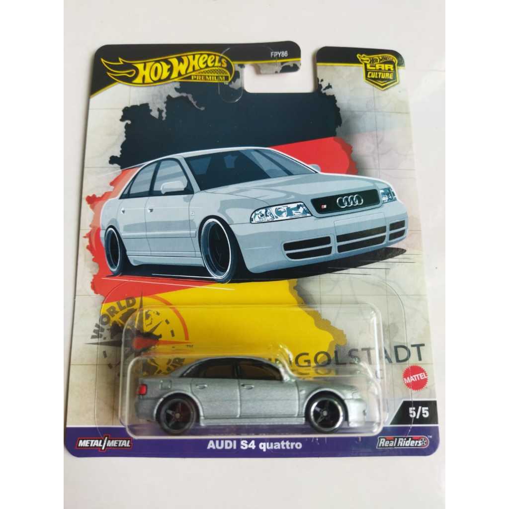 Hot Wheels Premium World Tour Toyota Supra Alfa Romeo GTV6 Volkswagen ...