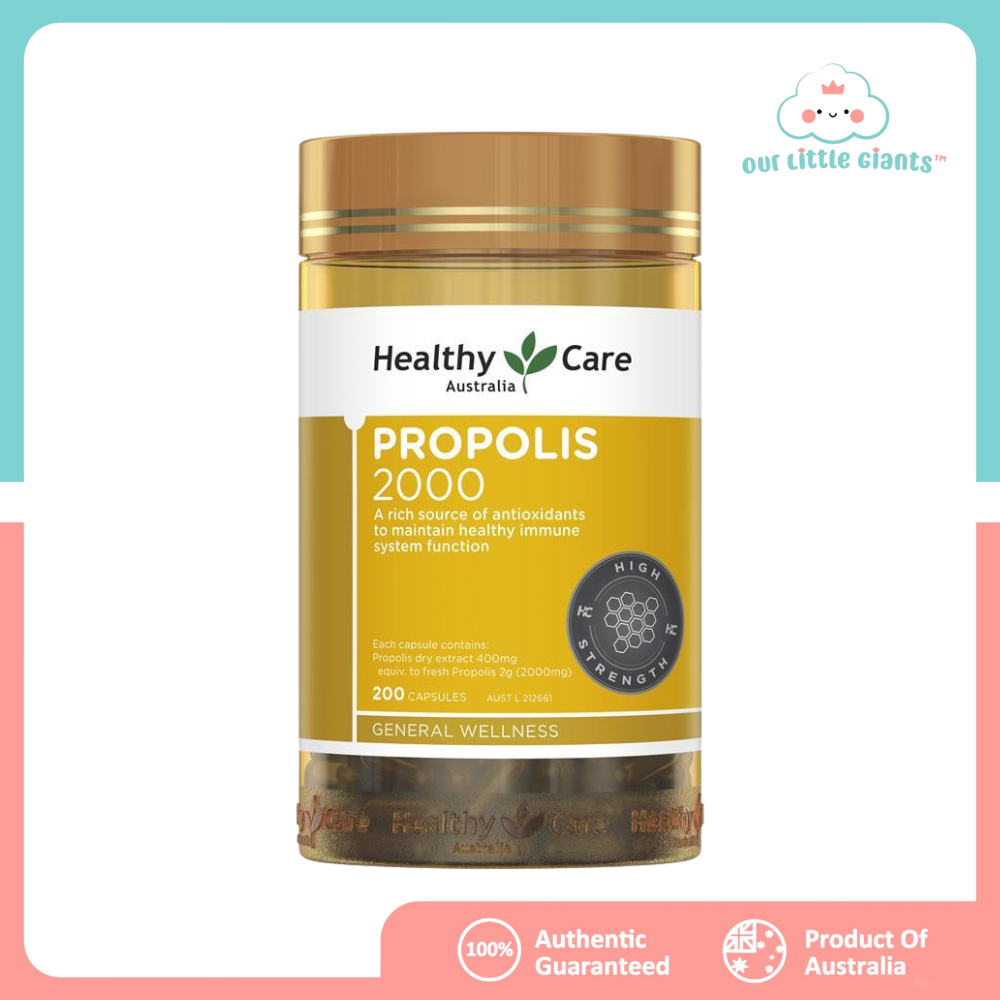 Healthy Care Propolis 2000mg (200 Capsules) | Shopee Malaysia