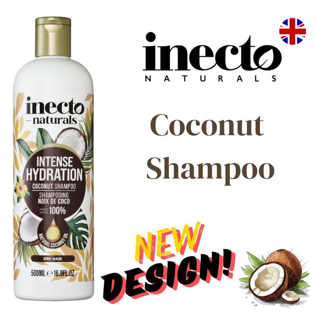 INECTO NATURALS COCONUT SHAMPOO (UK) - 500ml | Shopee Malaysia