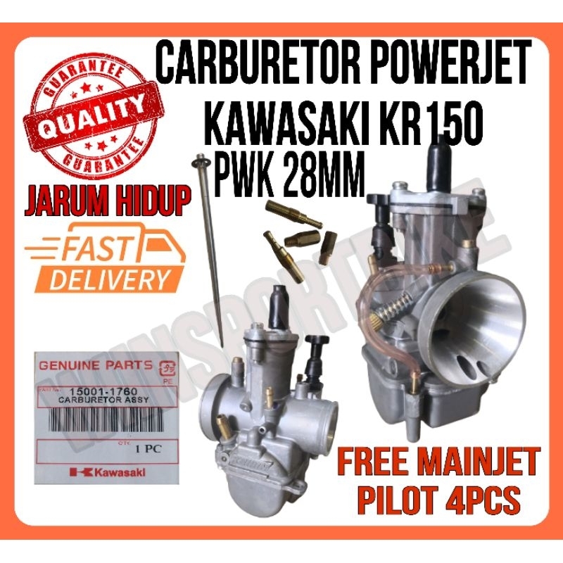 CARBURETOR KEIHIN KR150 PWK POWER JET RACING 28MM | Shopee Malaysia