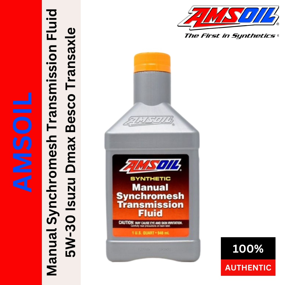 AS-6-MTF-QT (𝐌𝐀𝐃𝐄 𝐈𝐍 𝐔𝐒𝐀) Amsoil Manual Synchromesh Transmission Fluid ...
