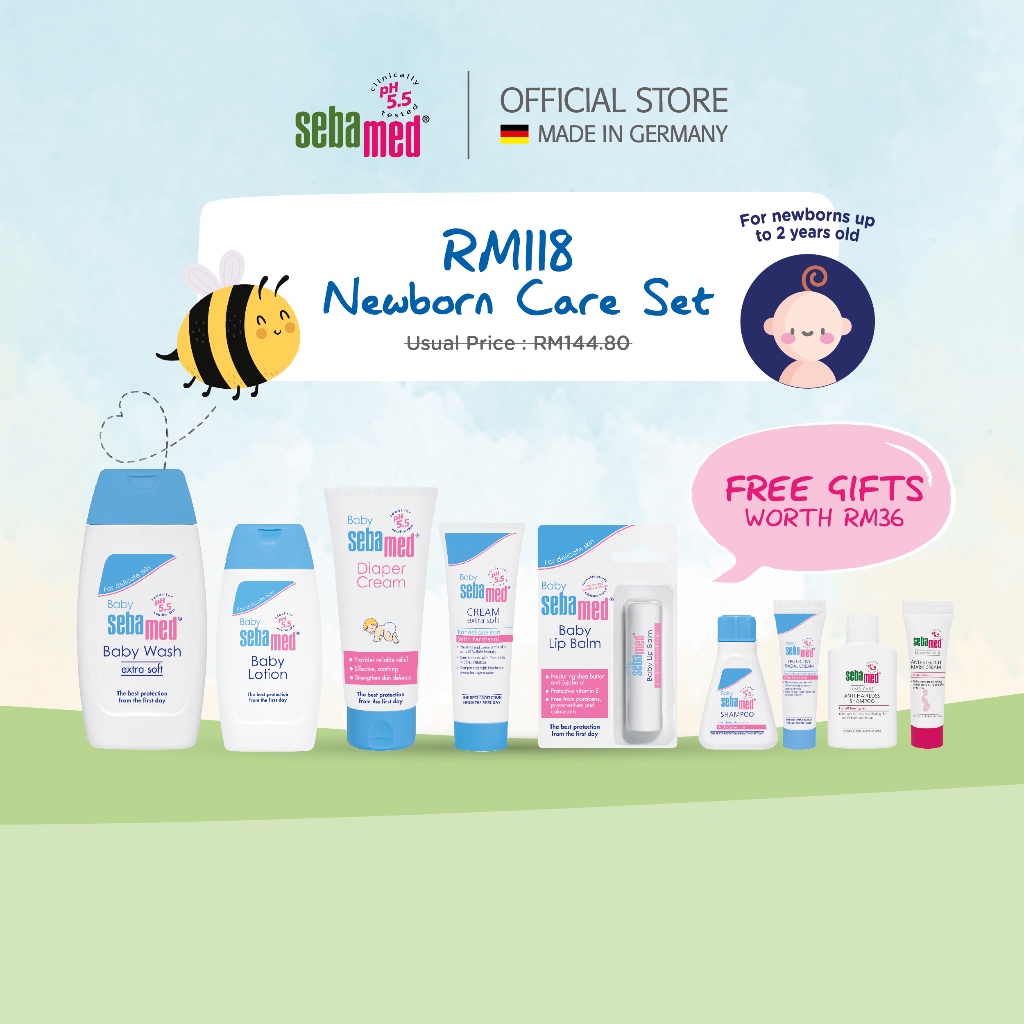 [RM118] Baby Sebamed Newborn Care Set | Shopee Malaysia