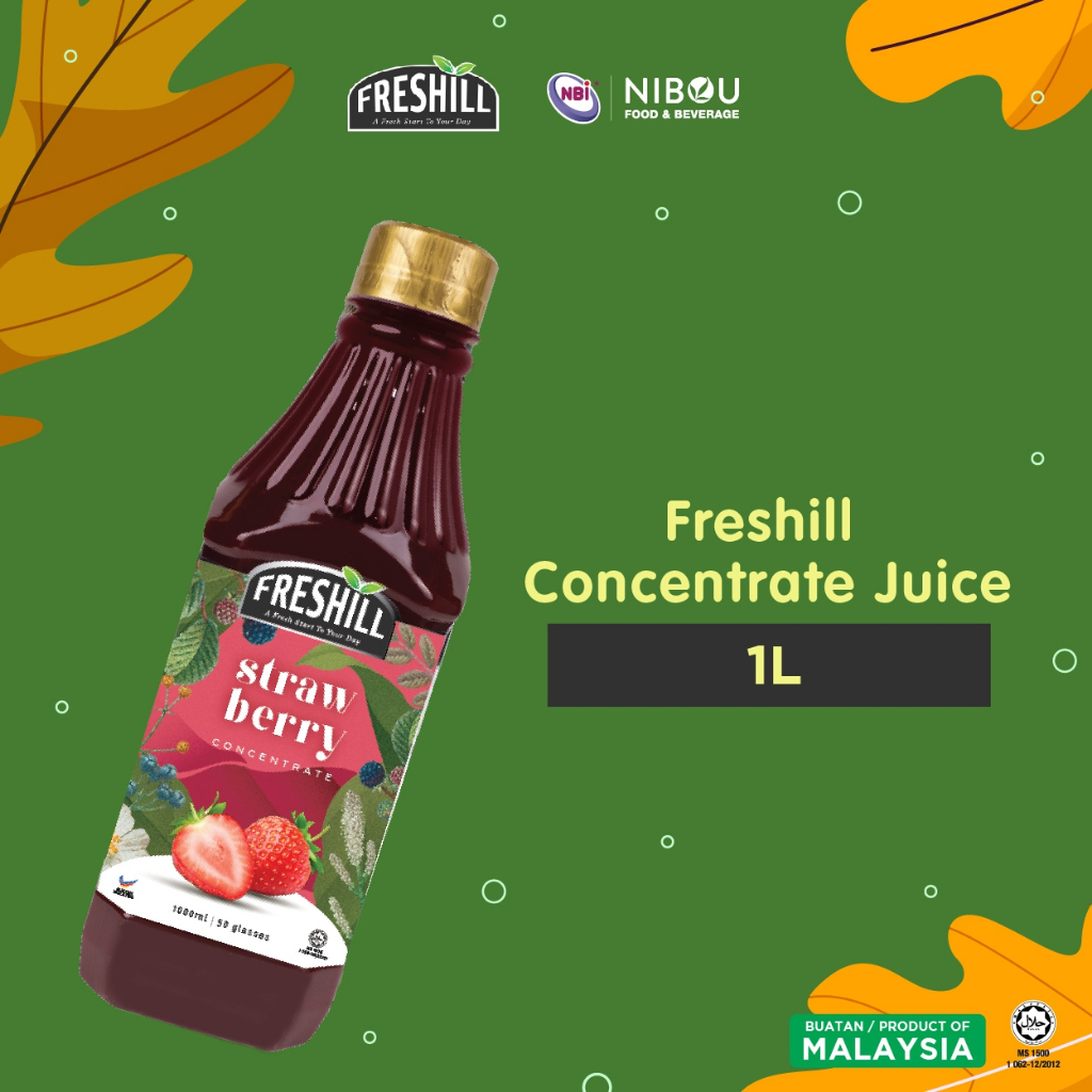 Nibou (NBI) FRESHILL Juice Concentrate / Jus Berperisa Buah (1L ...