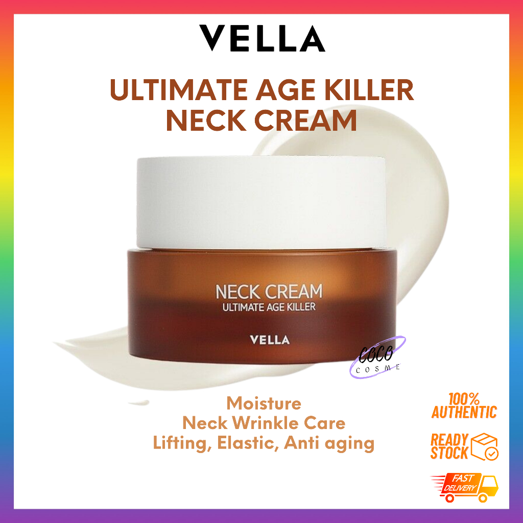 VELLA Ultimate Age Killer Neck Cream 50ml | Shopee Malaysia
