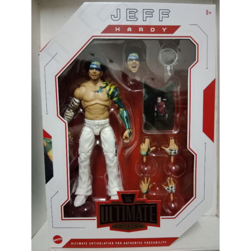 Mattel WWE Ultimate Edition Series 14 Jeff Hardy Wrestling Action ...