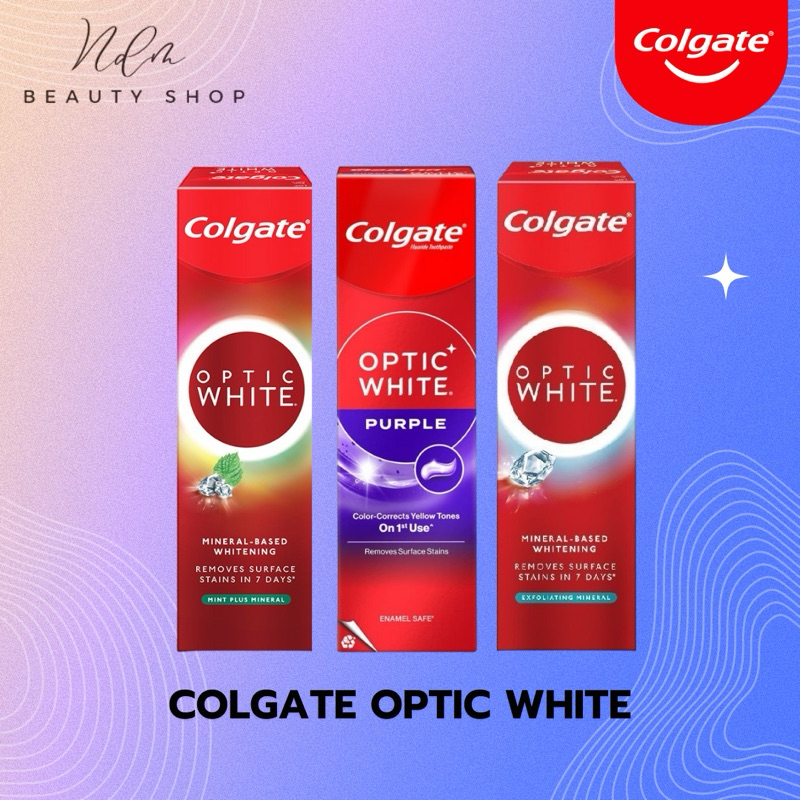 Colgate Optic White Toothpaste 100g/100gx2 | Shopee Malaysia
