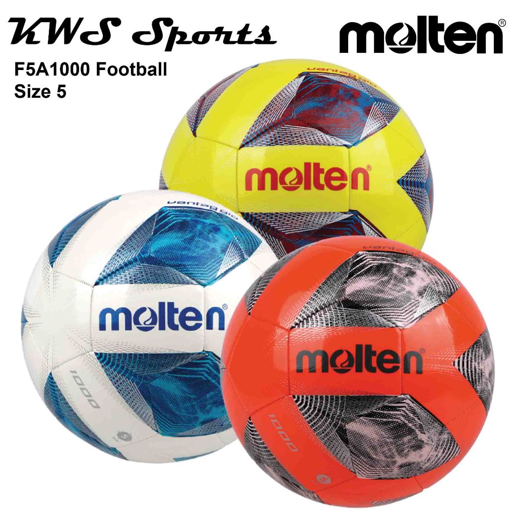 MOLTEN Football F5A1000 Size 5 100% Original free ball needle | Shopee ...