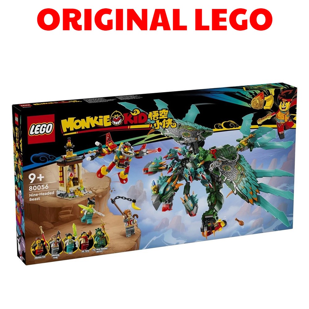 LEGO 80056 Monkie Kid Nine-Headed Beast (Without Minifigure) | Shopee ...