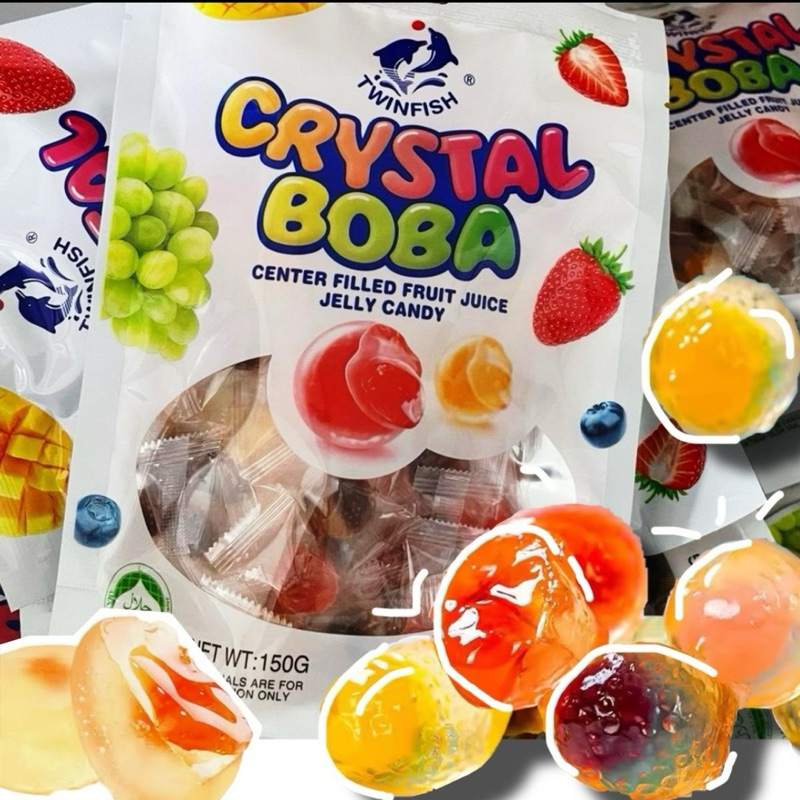 crystal boba viral / jelly gummy candy | Shopee Malaysia