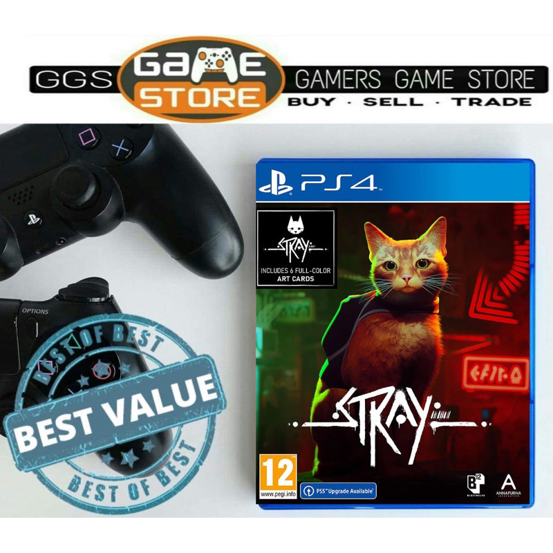 STRAY PS4 GAME ORIGINAL PHYSICAL DISK SECOND HAND / USED | Shopee Malaysia