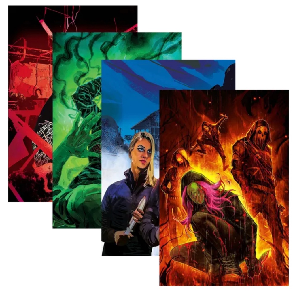 DEAD BY DAYLIGHT - COMPLETE SET of 4 COMICS - VIRGIN COPIC PACK - Titan ...