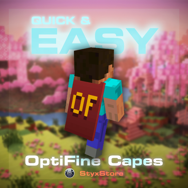 Minecraft OptiFine Capes | Original and Reliable 🔥 | Shopee Malaysia