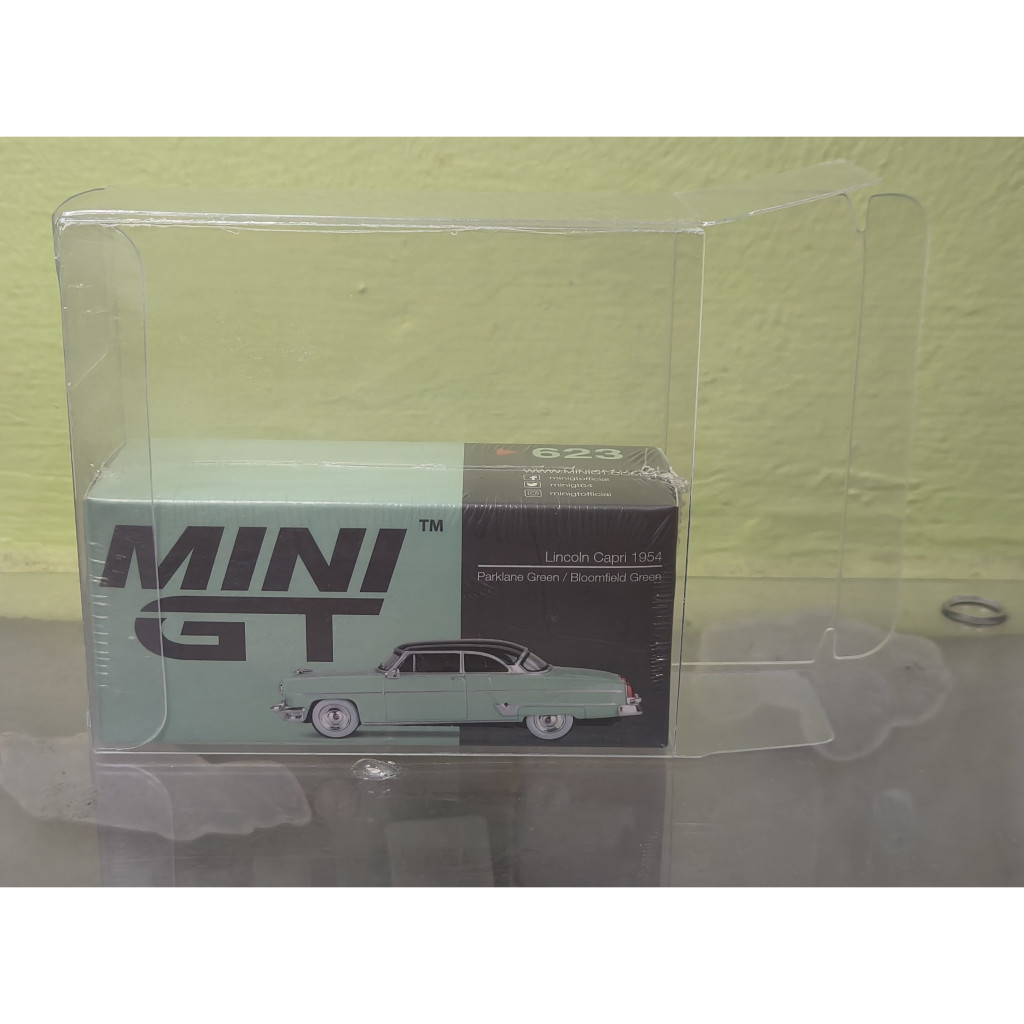 Medium Clear Transparent Diecast Protector Case Display Case Stackable ...