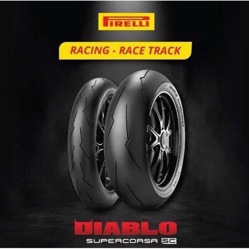 Xmax V1 / V2 Pirelli Diablo Rosso Scooter SC Set Tyre For Xmax New ...
