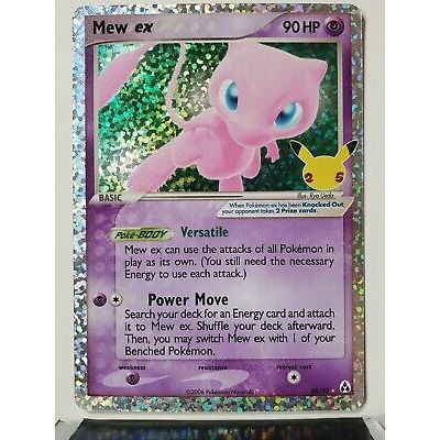 Original Pokemon Tcg | Mew ex - 88/92 - Ultra Rare (Classic Collection ...