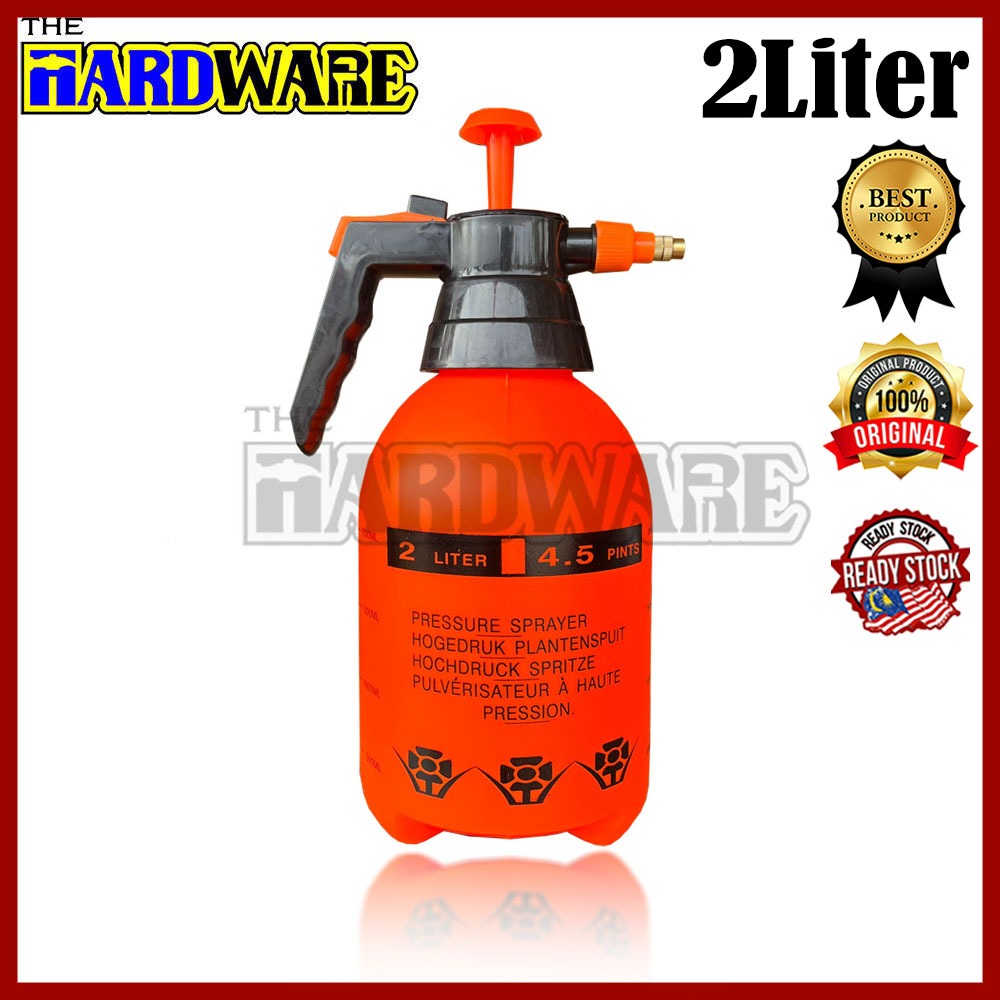 2L TWIN LEAF 3312 Garden Hand Pressure Sprayer Pump/Cleaning Spray/Pam ...
