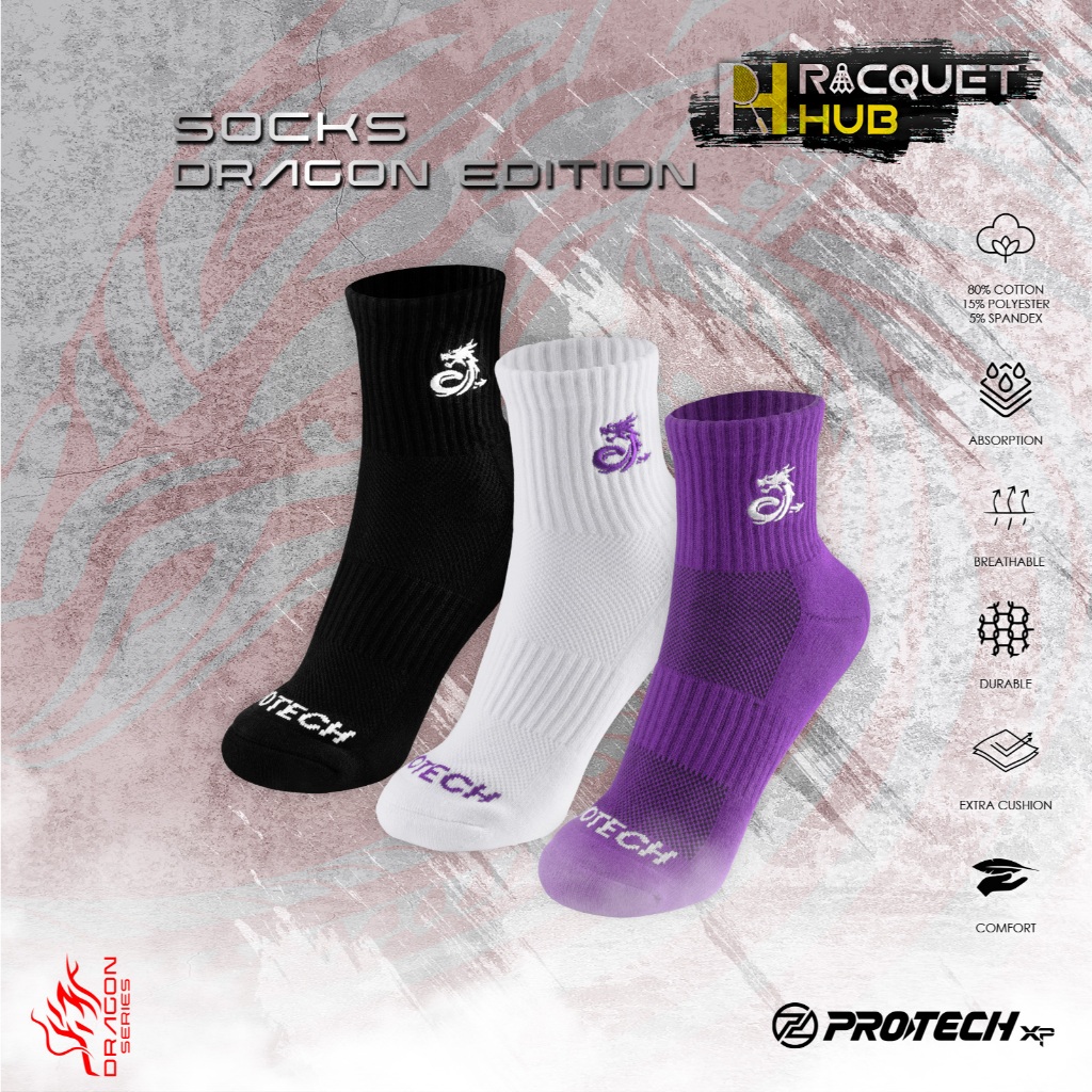 Protech Dragon Sock ( Professional Sport Sock) | Shopee Malaysia