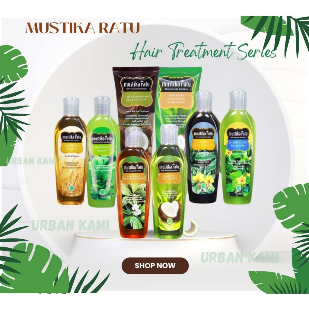 MUSTIKA RATU HAIR TREATMENT I SHAMPOO | HAIR TONIC | CONDITIONER | CEM ...