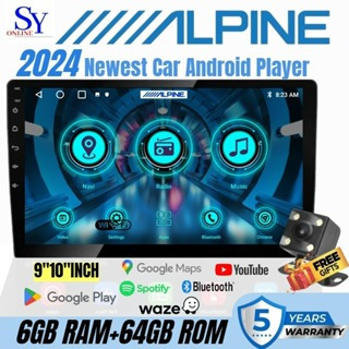 [6𝐆𝐁 𝐑𝐀𝐌+64𝐆𝐁 𝐑𝐎𝐌] 2024 Newest ALPINE Android Player 9"10" inch Quad ...