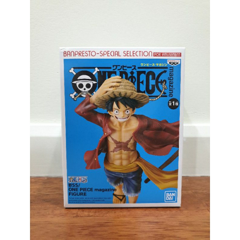 BANPRESTO ONE PIECE SPECIAL SELECTION MONKEY D. LUFFY MAGAZINE FIGURE ...
