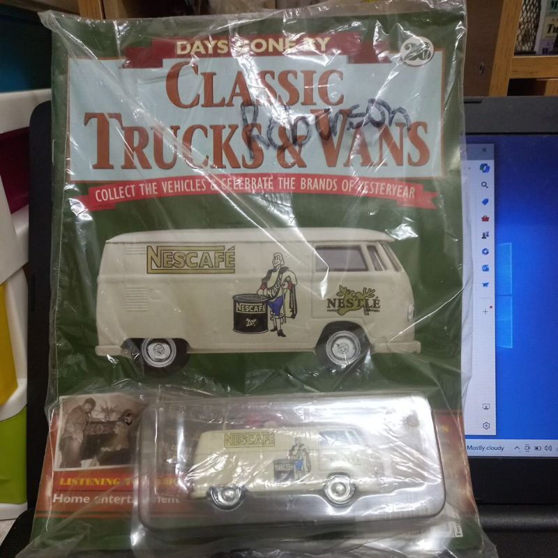 Lledo Days Gone Classic Trucks & Vans Issue 26 - NESCAFE Van & Magazine ...