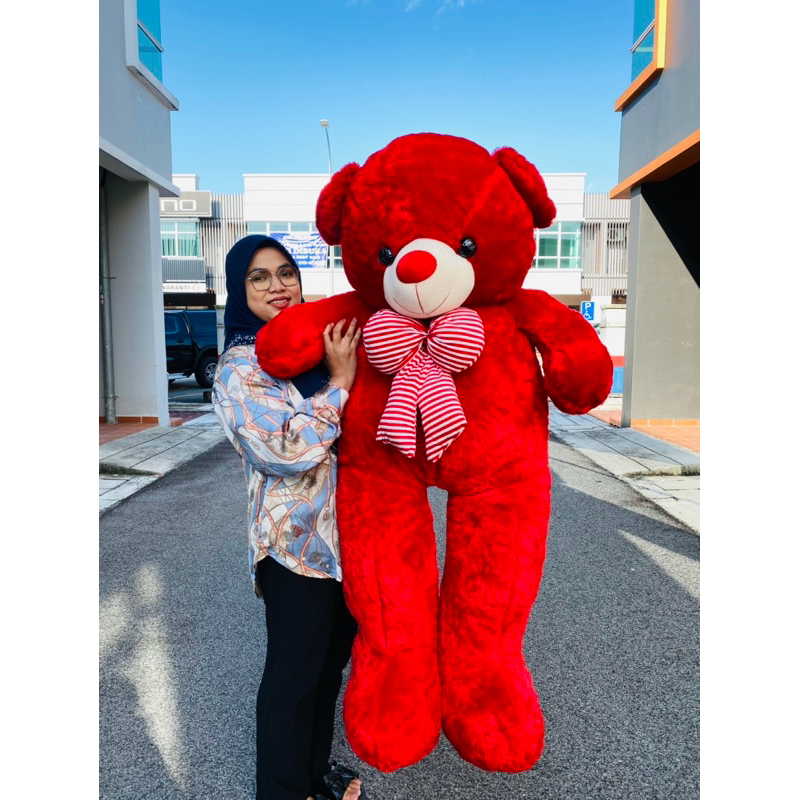 Giant Teddy bear saiz besar orang | Shopee Malaysia