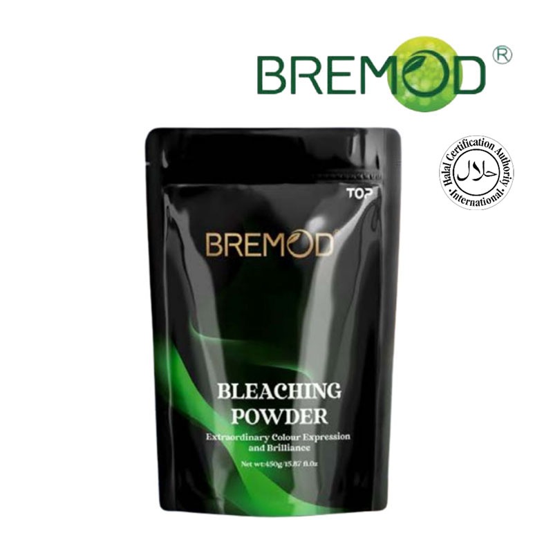 [HALAL] BREMOD Bleach Powder | Extraordinary Color Expression 450g ...