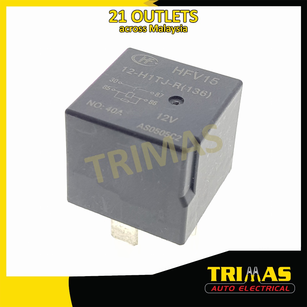 Proton Preve Suprima K1 K2 4Pin HFV15 PW951722 Fan ISO Mini Relay ...