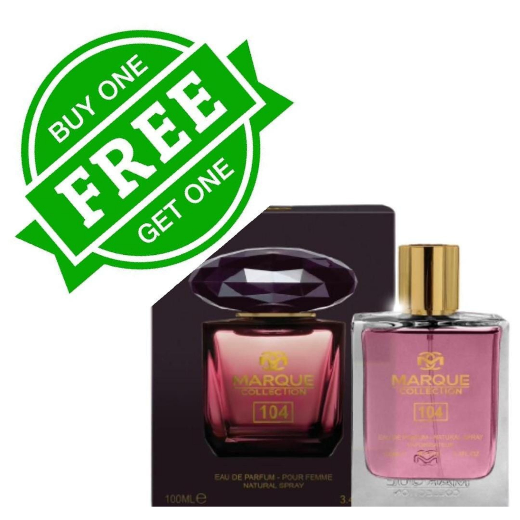 [Buy 1 Get 1 Free] Marque Collection 104 by Fragrance World EDP 25ml ...
