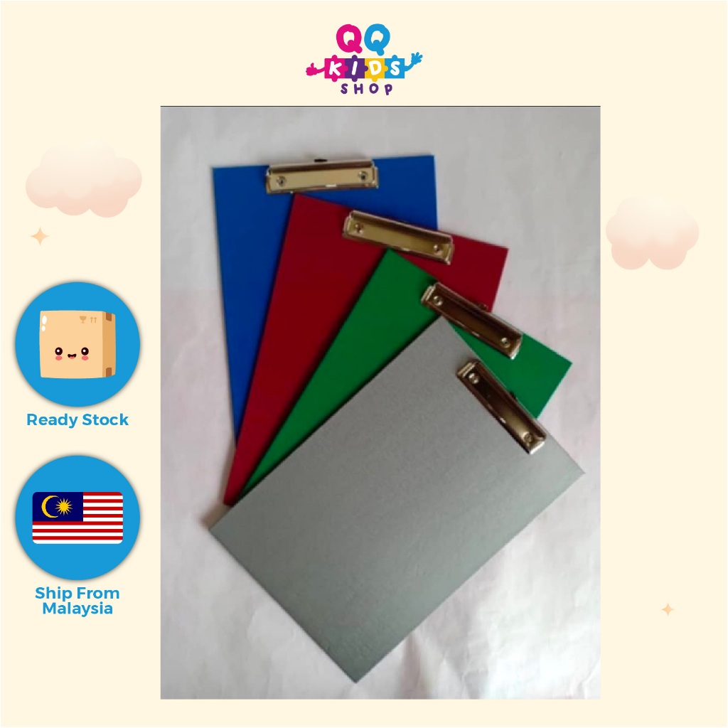 F4 PVC Wire Clip Board File Clip Paper Clip | Shopee Malaysia