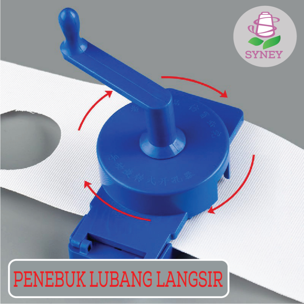 Penebuk Lubang Langsir Ring, Curtain Eyelet Machine, Curtain Eyelet ...